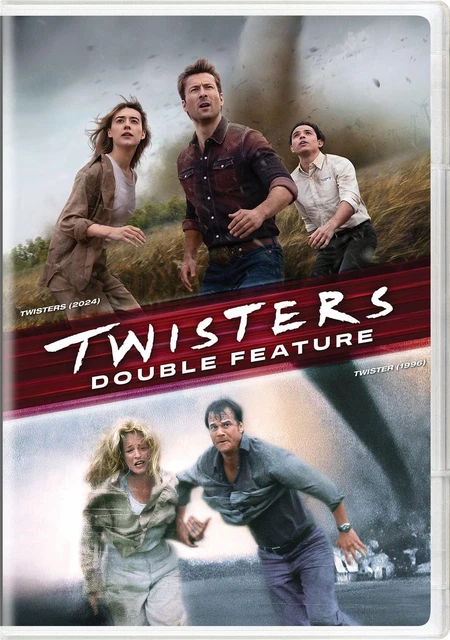 TWISTERS DOUBLE FEATURE (DVD) Helen Hunt Bill Paxton Glen Powell (US ...
