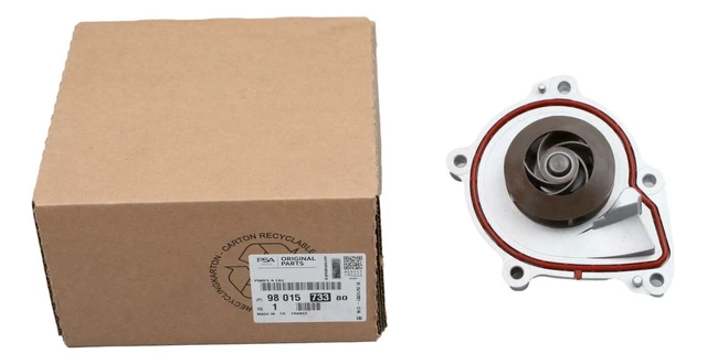 POMPA ACQUA ORIGINALE Citroen Peugeot 1.4-1.6 16V EP3 / EP6 9801573380 ...
