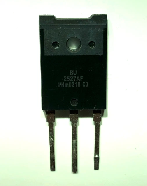BU2520AF NPN POWER Transistor 800V 10A TOP-3D Genuine Philips part ...