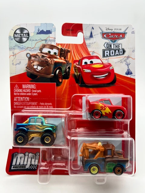 DISNEY PIXAR CARS Metal Mini Racers On The Road Ivy Lighting McQueen ...