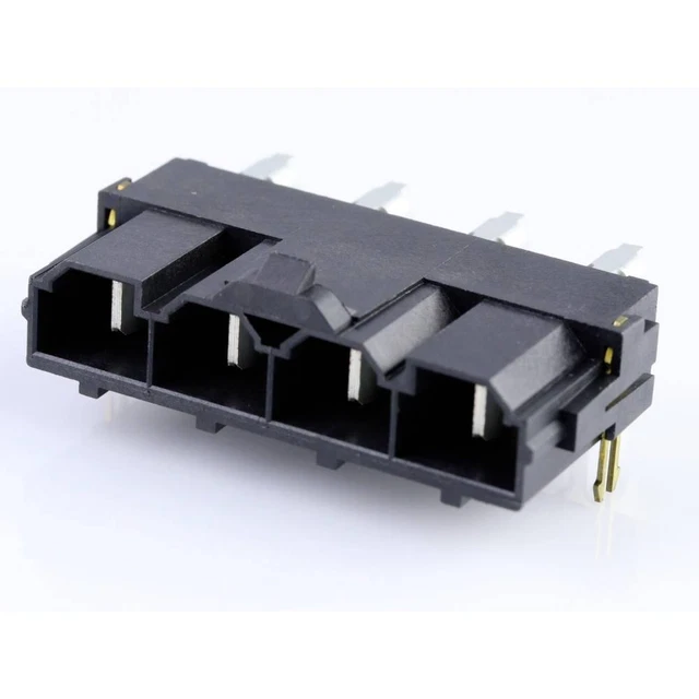 MOLEX BARRETTE MÂLE encastrable (standard) Nbr total de pôles 4 Pas: 10 ...