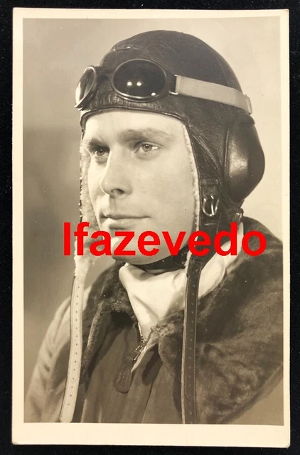 1943 WW2 GERMAN LUFTWAFFE AVIATOR PHOTO PILOT AVIATION Nitsche ...