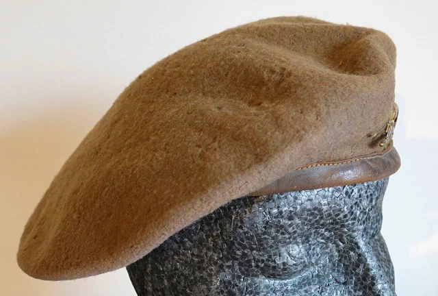 BRITISH ARMY ORIGINAL WW2 Khaki Beret 1946 dated size 59 cm £65.20 ...