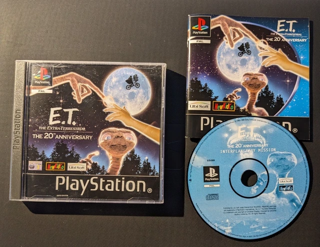 E.T. ET THE Extra-Terrestrial PlayStation 1 jeu PS1 Sony en boîte et ...