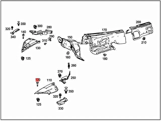 GENUINE MERCEDES X222 A217 C217 S-CLASS W222 Rotary catch 0009982395 £5 ...