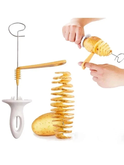 POTATO TWISTER TORNADO Slicer Automatic Machine Spiral Chips Maker UK ...