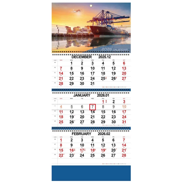 2026 TRI-FOLD WALL Calendar $39.55 - PicClick AU