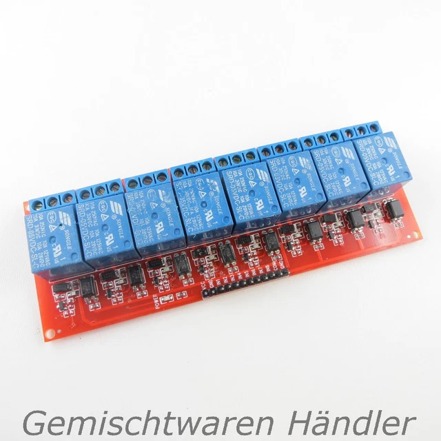 RELAY 5V 8 Channel 230V 10A Relay Card Relay Board Arduino AVR 230V 5V Card £16.32 - PicClick UK