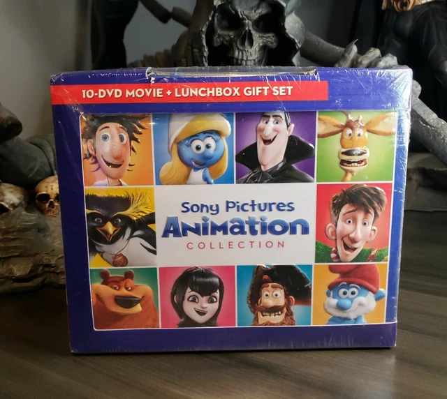 SONY ANIMATION COLLECTION (10-DVD Movie + Lunchbox) *See Photos For ...