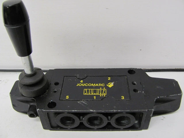 JOUCOMATIC ASCO SOLENOID Valve 5 Way 6"L X 2" W X 4 1/2" Tall Used EUR ...