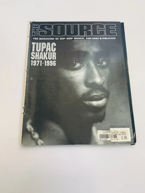 1996 TUPAC SHAKUR The Source Iconic Magazine Cover “Tupac Free?” March ...