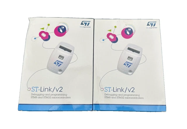 St Linkv2 Debugging And Programming Stm8 And Stm32 Microcontrollers X2 Pc 5625 Picclick Au