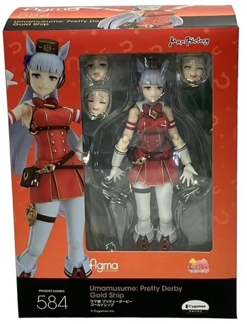 FIGMA UMA MUSUME Pretty Derby Gold Ship Max Factory Used Actionfigur ...