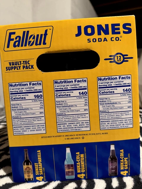 FALLOUT × JONES Soda Co. - Vault-Tec Supply Pack Costco Exclusive ...