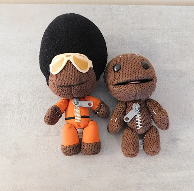 LITTLE BIG PLANET 7" Sackboy and 10" Marvin P SG merchandise, plush ...