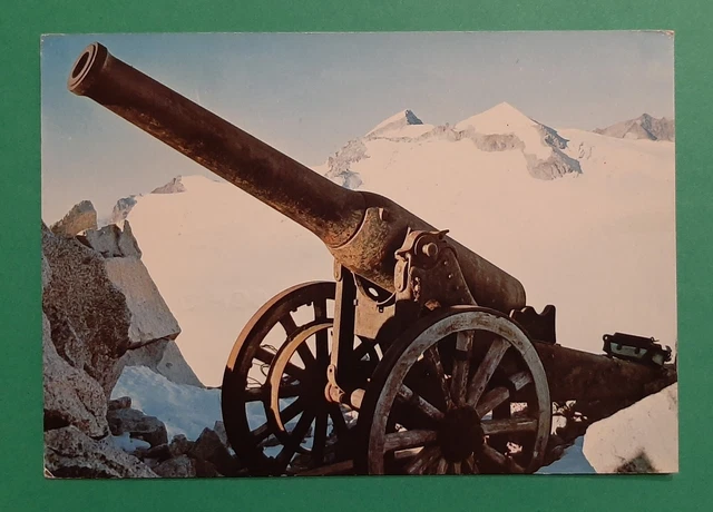 CARTOLINA ADAMELLO PRESANELLA Cresta Croce Cannone Grande Guerra 1974 ...