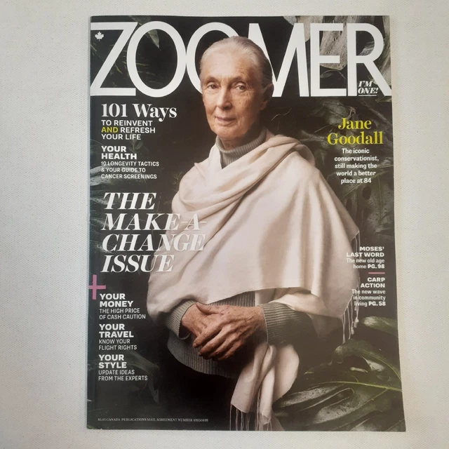 ZOOMER JANE GOODALL KISS Steve Coogan Climate Change Longevity Style ...