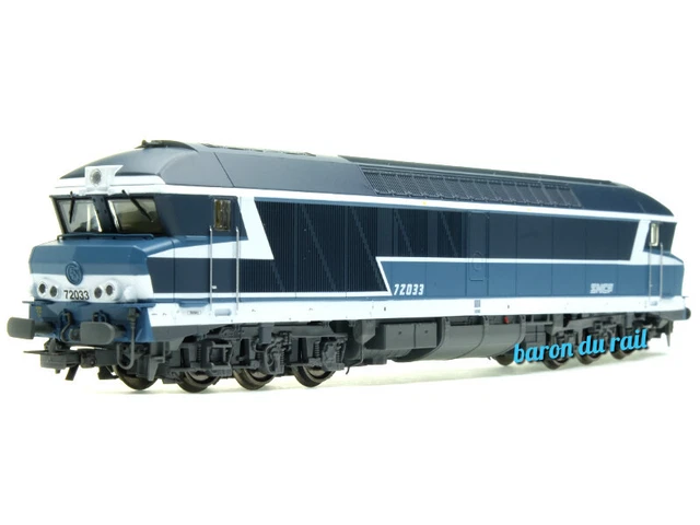 LOCOMOTIVE DIESEL CC 72033 SNCF Nouilles analogique - ép IV-V - HO 1/87 - JOUEF EUR 199,00 ...