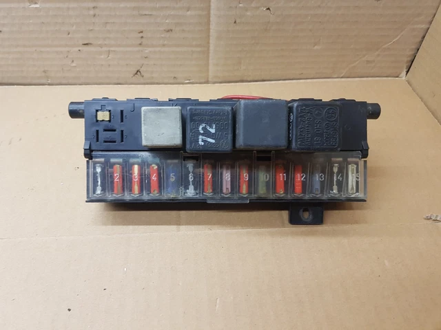 VW GOLF MK1 Gti Gti 1.8 Fuse Box 171941821Bc 171941813Bc 811941813A £ ...