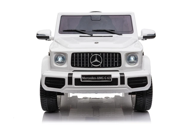 WHITE MERCEDES-BENZ AMG G63 Kids Ride On Electric Car £145.99 - PicClick UK