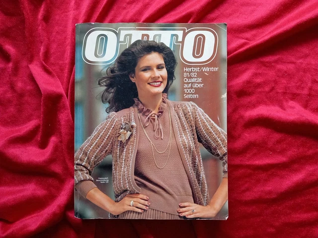 OTTO KATALOG HERBST Winter 1981 / 1982 - vintage Versandhauskatalog # ...