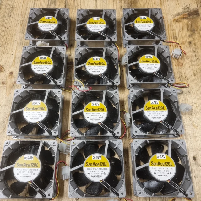 SANYO DENKI SANACE Lüfter 9GL1248J103 DC48V. Restposten 12 EUR 276,71 ...