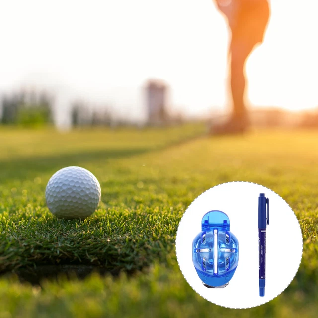 GOLFS ACCESSORIES PUTTING Alignment Tool Liner Ball Stencil Marker £5. ...