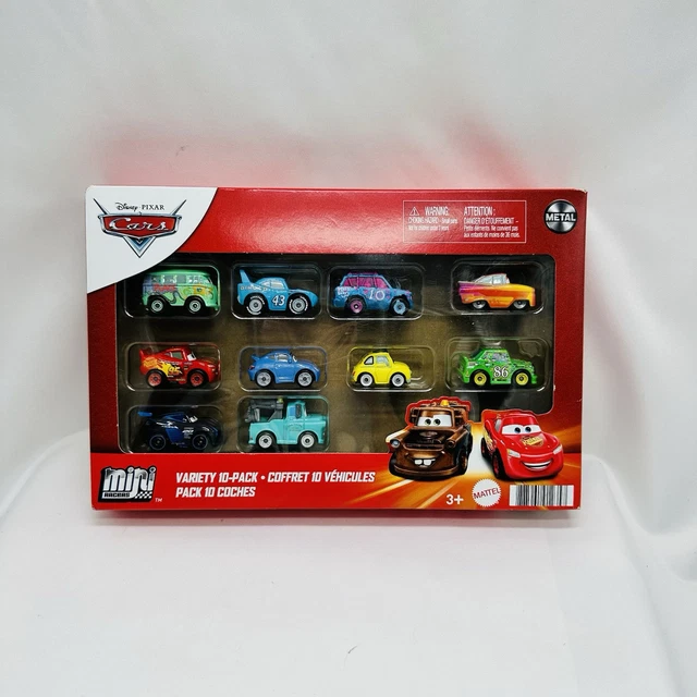 DISNEY PIXAR CARS MINI RACERS - 10 PACK: With RADIATOR SPRINGS RAMONE ...