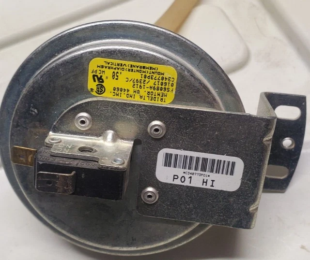 TRANE TRIDELTA SWITCH Pressure Fs6089A-1912 340773P01 C340773P01 ...