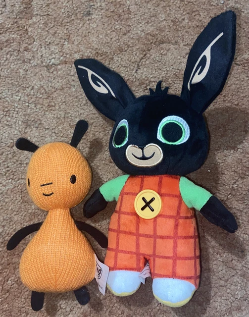 CBEEBIES CRINKLE EARS Bing Bunny And Flop Soft Plush Toy Teddy £3.99 ...