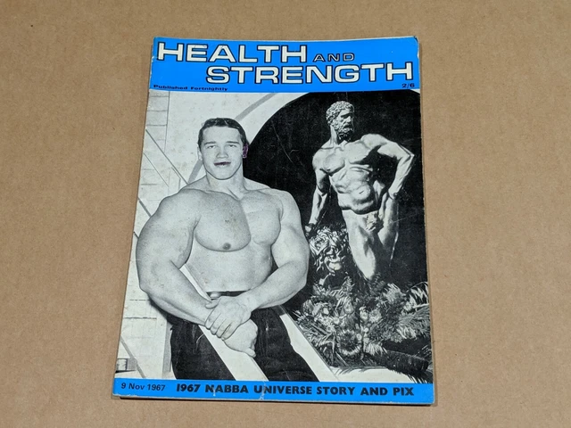 VINTAGE BODYBUILDING MAGAZINE - 1967 Health and Strength Arnold ...