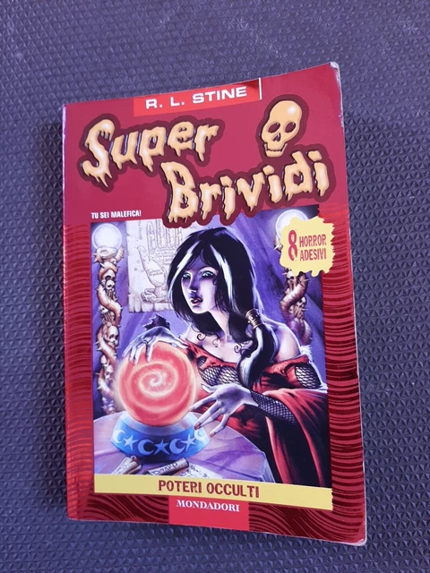 LIBRO SUPER BRIVIDI 3 R.L. Stine. Poteri Oculti. EUR 3,90 - PicClick IT