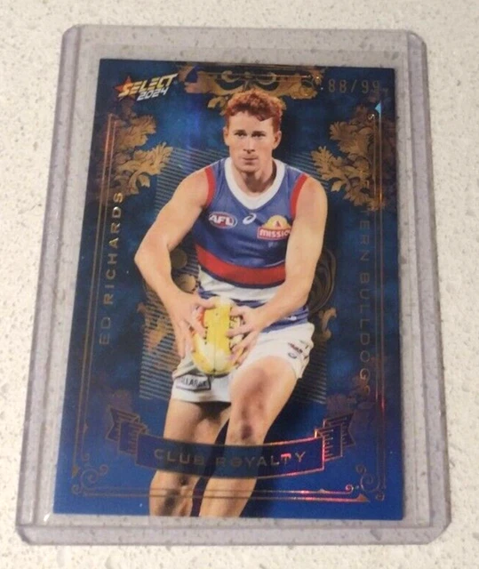 2024 FOOTY STARS Ed Richards Club Royalty 88/99 CR88 Western Bulldogs ...