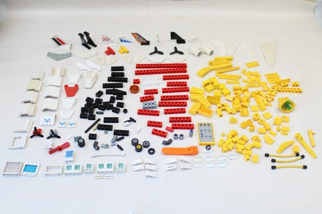 LEGO PLANE PARTS BRICKS LARGE JOBLOT OF SPARES AND PARTS BUNDLE - PLANE ...