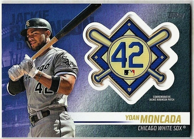 YOAN MONCADA - 2018 Topps Mise à Jour Jackie Robinson Jour ...