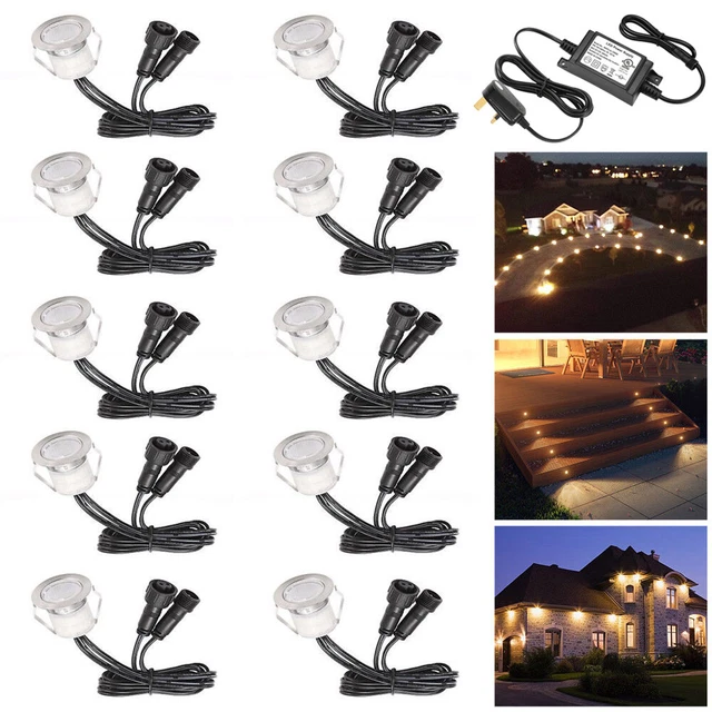 10 X 30MM LED Lights Deck/Decking/Plinth/Kickboard/Recessed/Kitchen ...