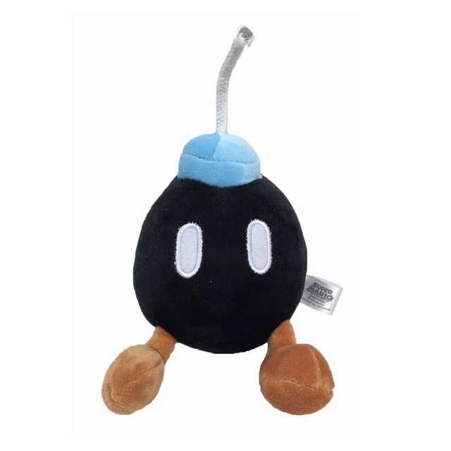 COLLECTION SUPER MARIO Bros. Figure Bob-Omb Bomb Stuffed Toy Plush Doll ...