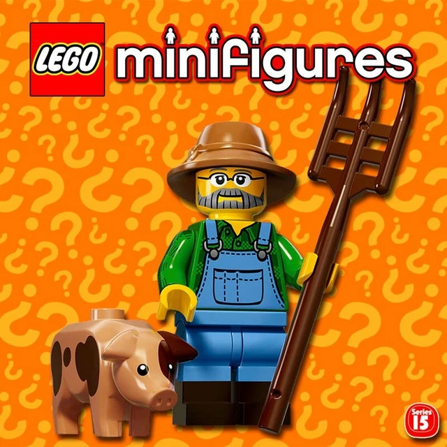 LEGO MINIFIGURES #71011-1 - Serie 15 - Farmer / Fermier - 100% NEW ...