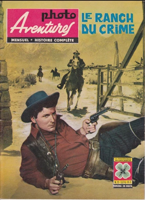 PHOTO AVENTURES N° 13/1964 - Le Ranch du Crime, Fred Scott Victoria ...