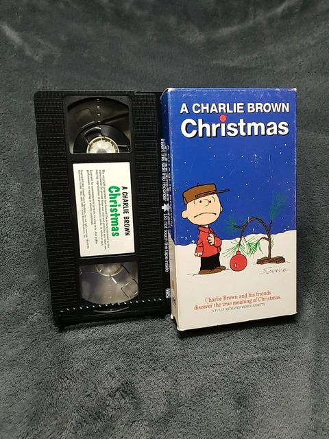 A CHARLIE BROWN Christmas - Shell Gas Promo Edition (1965, VHS) Rare ...