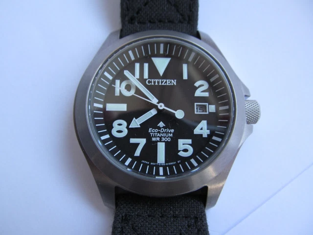 CITIZEN ECO-DRIVE MEN'S Promaster Tough Titanium Watch - BN0118-04E £ ...