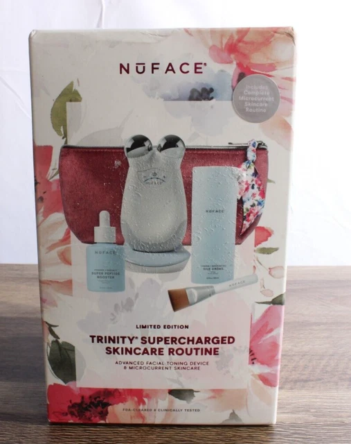 NUFACE 5-PC. TRINITY Supercharged Skincare Set Microcurrent Skincare ...