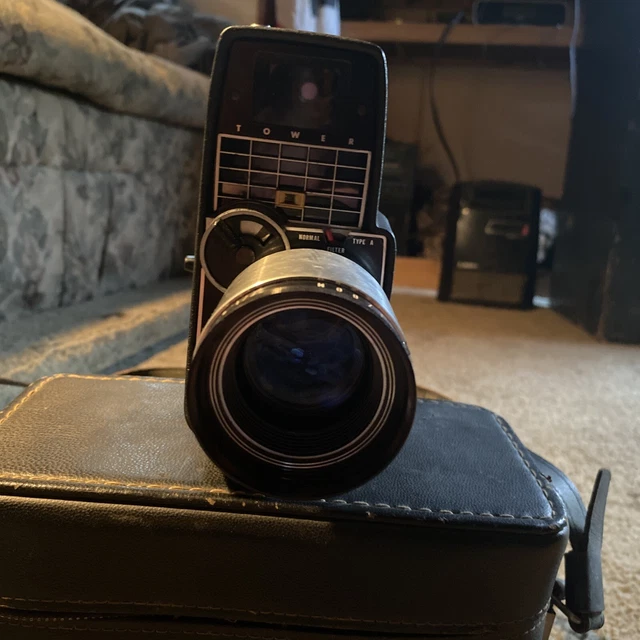 TOWER VARIZOOM VIDEO Camera *Vintage* With Case $50.00 - PicClick
