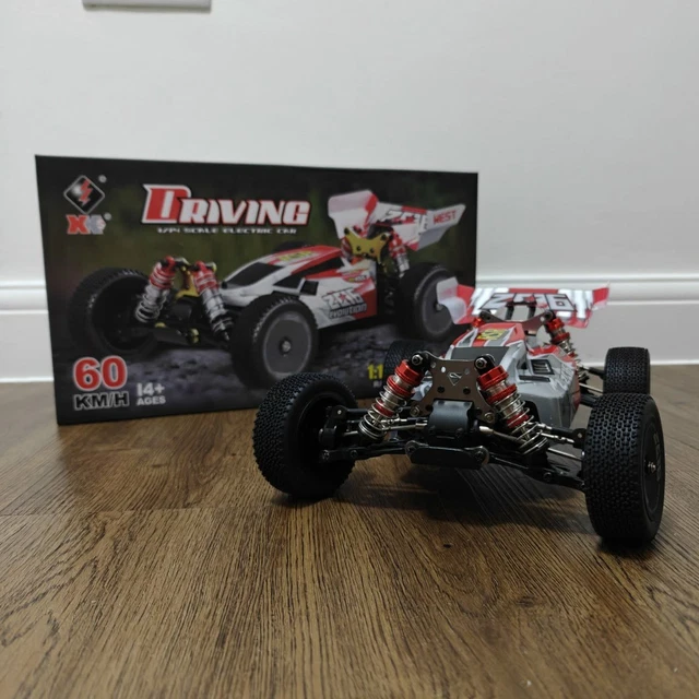 WLTOYS 144001 HIGH Speed 2-Battery RC Car – 1:14 Scale 4WD Off-Road ...