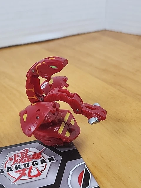 BAKUGAN SNAPZOID RED PYRUS BakuDouble Strike Gundalian Invaders Card ...