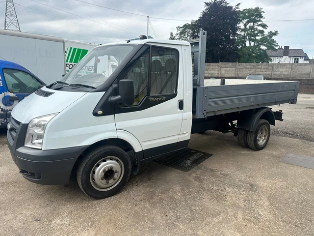 FORD TRANSIT TIPPER single cab no vat £5,495.00 - PicClick UK