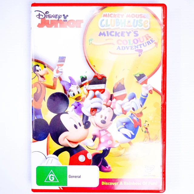 MICKEY MOUSE CLUBHOUSE: Mickey's Colour Adventure (DVD, 2007) Animation ...
