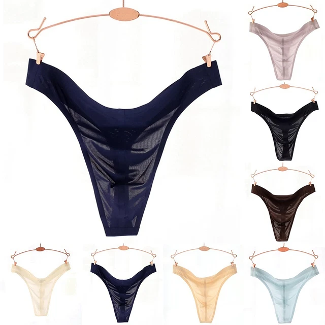 SOUS-VÊTEMENTS HOMME HOMME caleçon string lingerie taille basse culotte ...