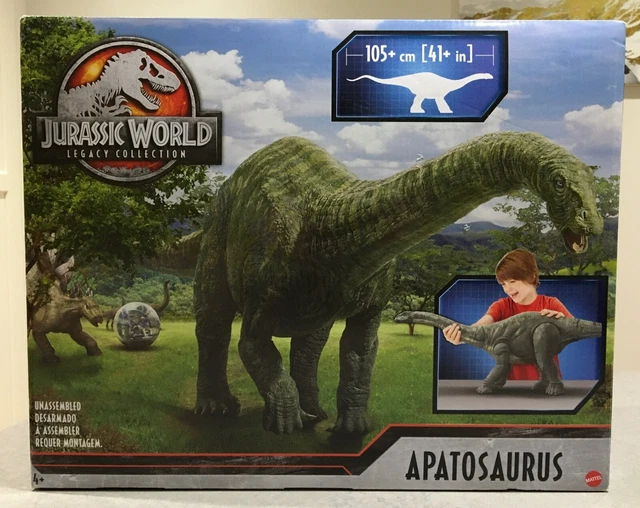 JURASSIC WORLD PARK Legacy Collection Large Apatosaurus Figure - NEW ...