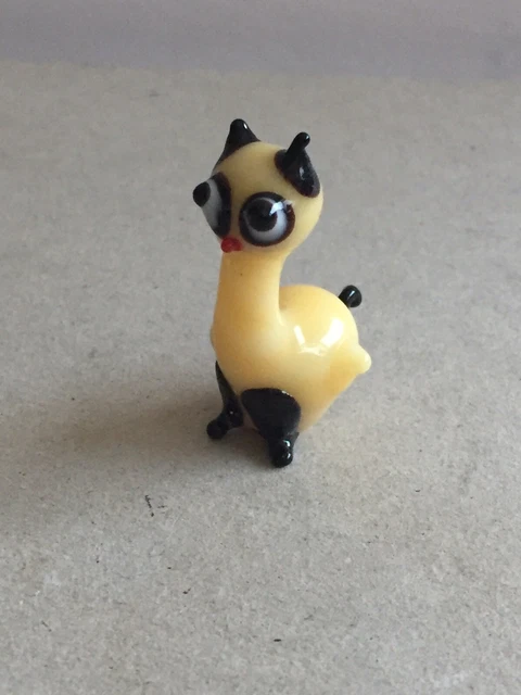 MURANO GLASS,BIMINI GLASS,LAUSCHA:GLASS Siamese Cat Figure,Siamese Cat ...